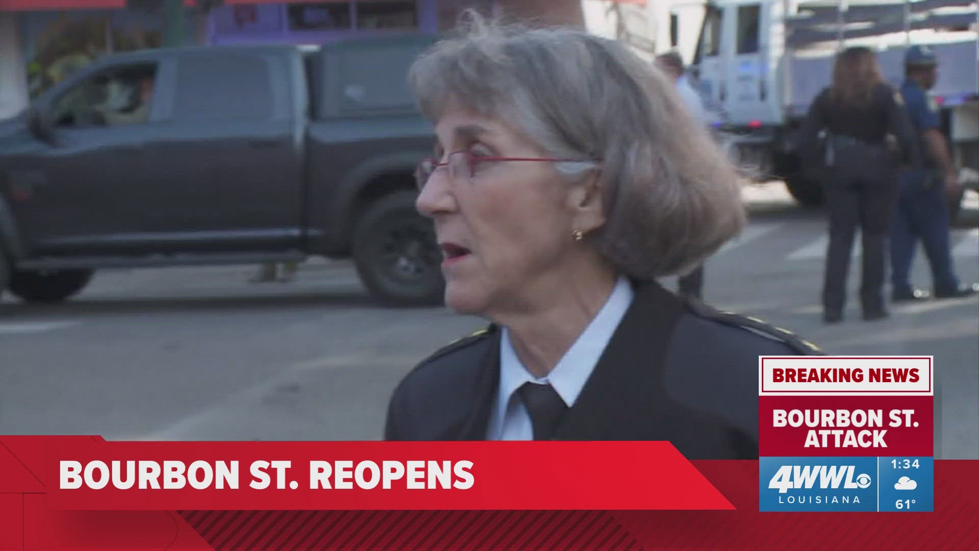 NOPD Chief reopens Bourbon Street | wwltv.com