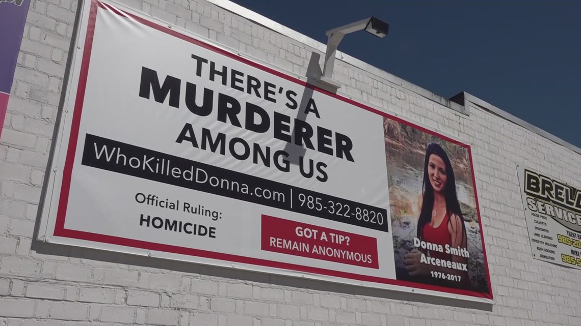 New sheriff takes over 7-year-old cold case of Donna Arceneaux's ...