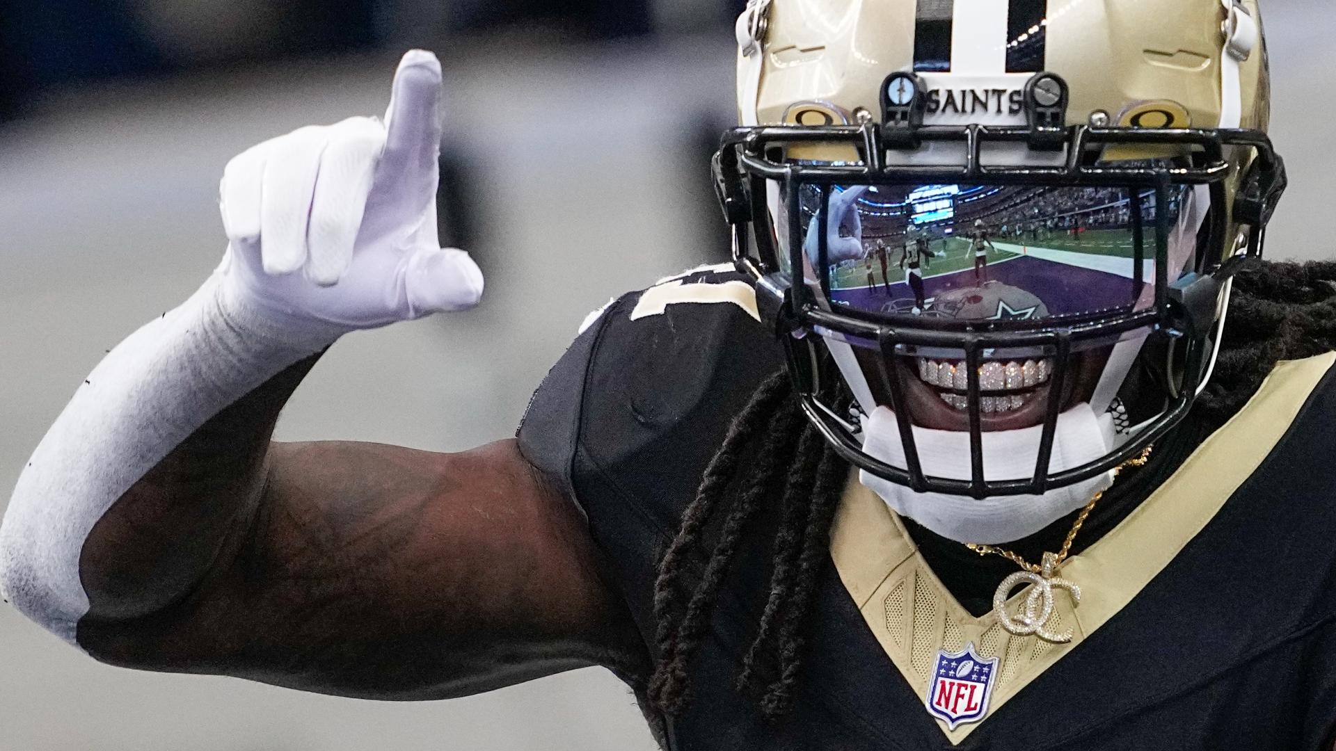 Saints Chris Olave, Alvin Kamara are in against Atlanta as the team ...