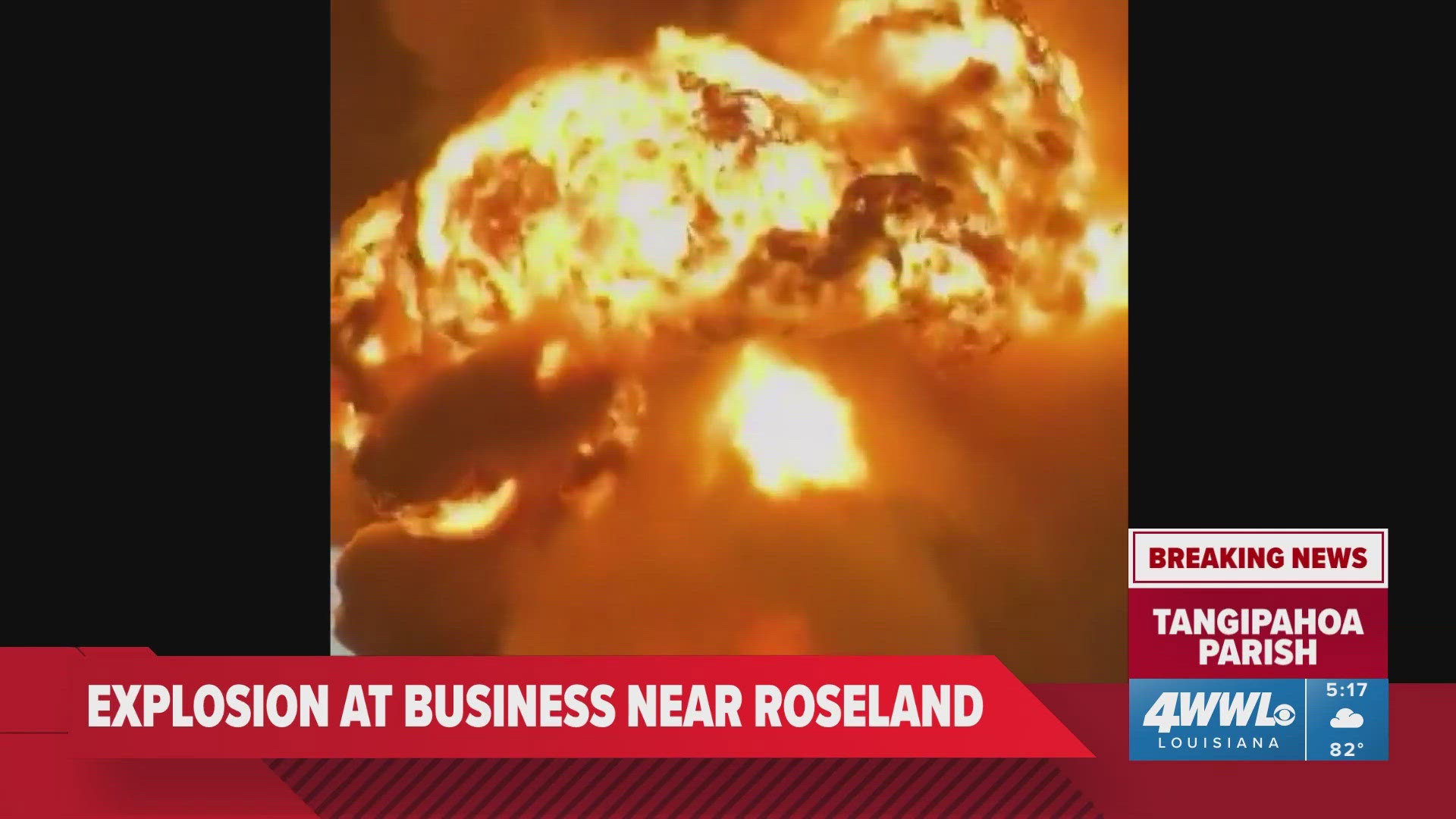 Viewer Photos, Videos Capture Roseland Explosion | wwltv.com