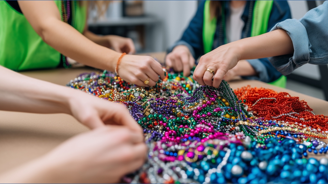 How to recycle Mardi Gras beads during the 2026 Carnival season | wwltv.com