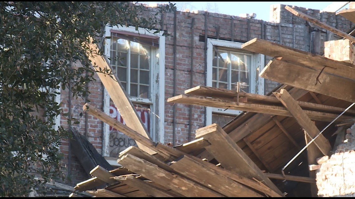 Old, historic school lies in ruins, neighbors concerned about safety ...