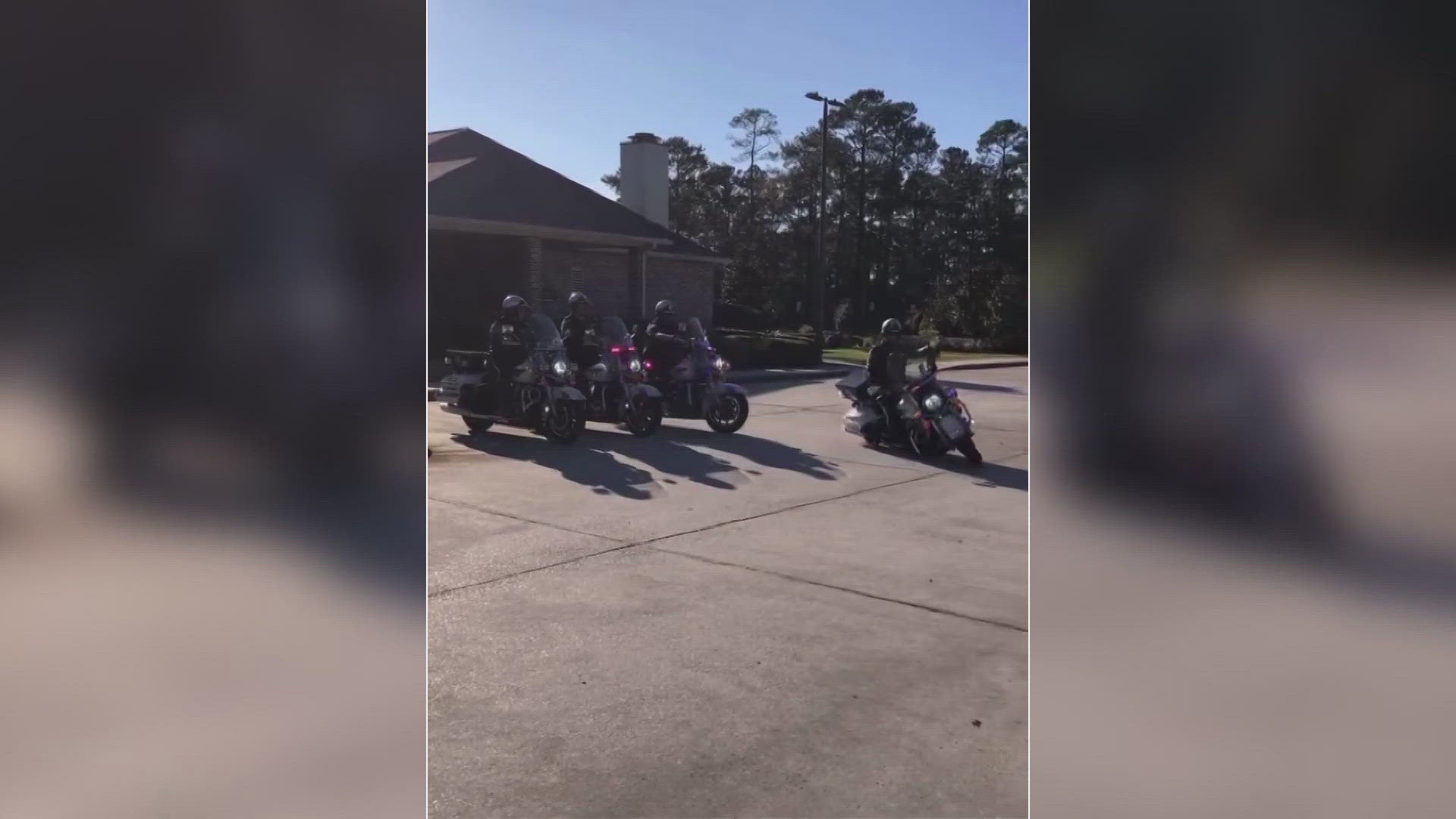 St. Tammany Parish Sheriff's Office escorts victim killed in Bourbon ...