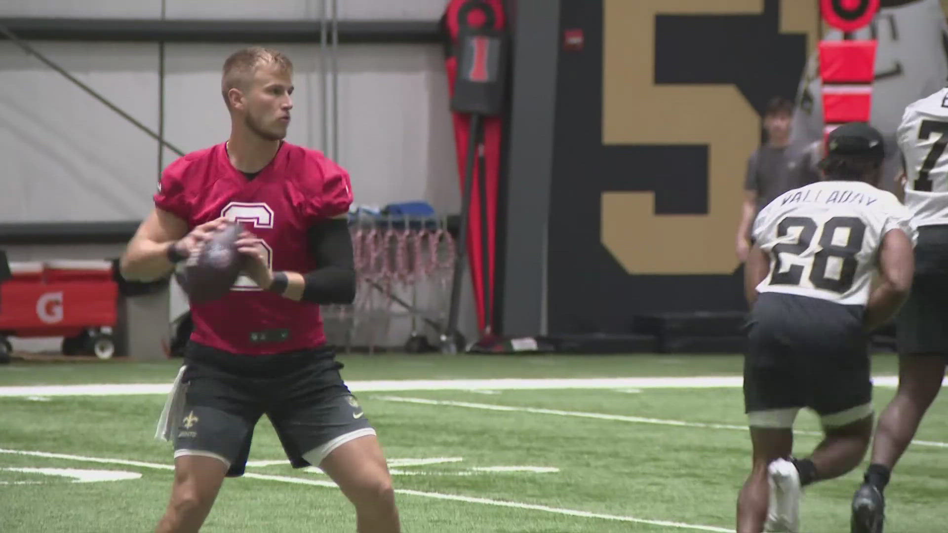 Tyler Shough signs 4-year guaranteed deal with Saints | wwltv.com