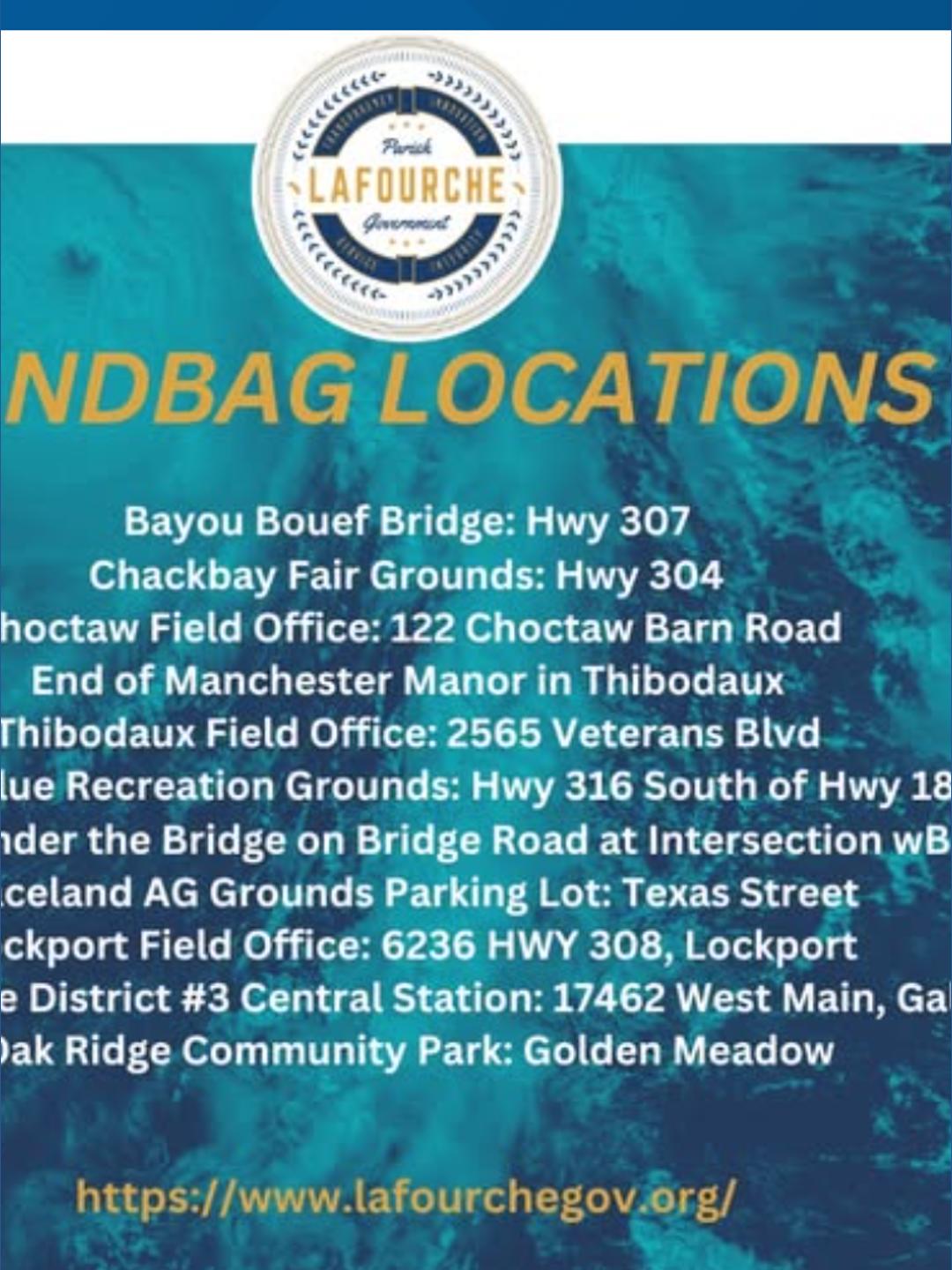 Sandbag Locations in Southeast Louisiana | wwltv.com