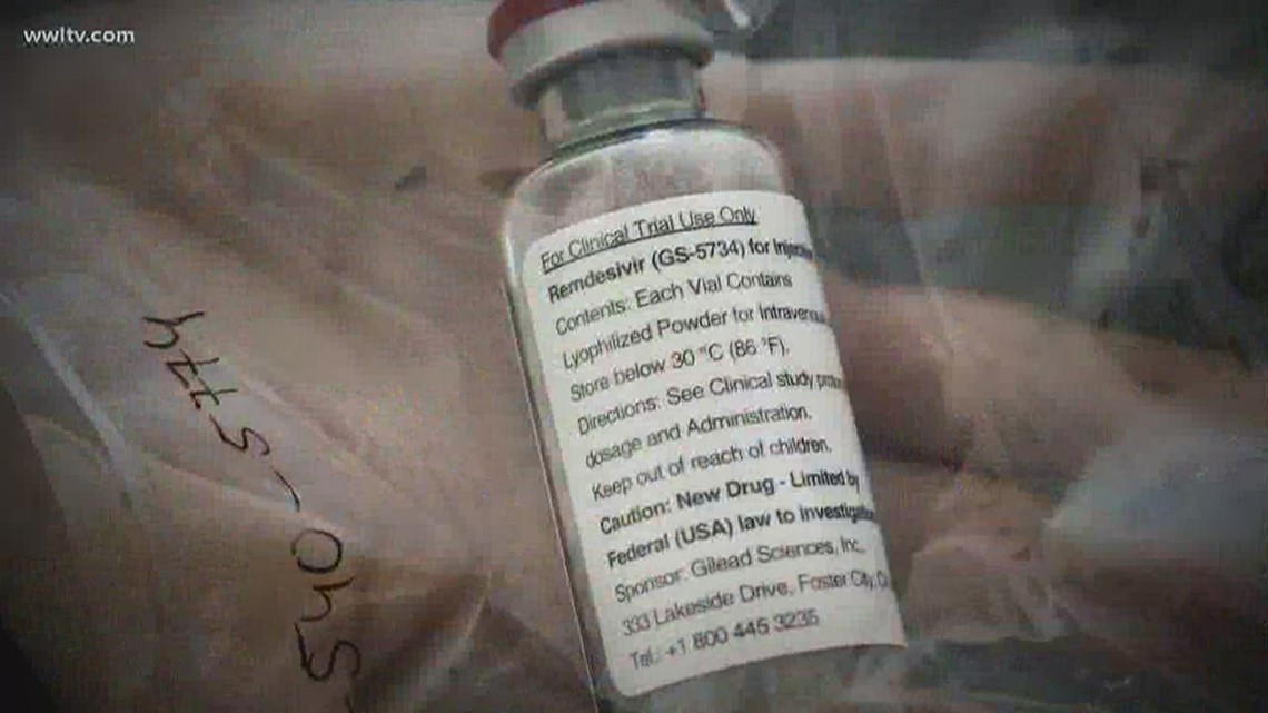 Remdesivir gets Emergency Use Authorization from FDA | wwltv.com