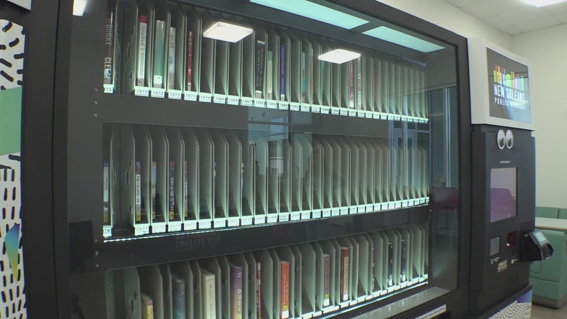 Ninth Ward library vending machine offers 200+ free books, DVDs | wwltv.com