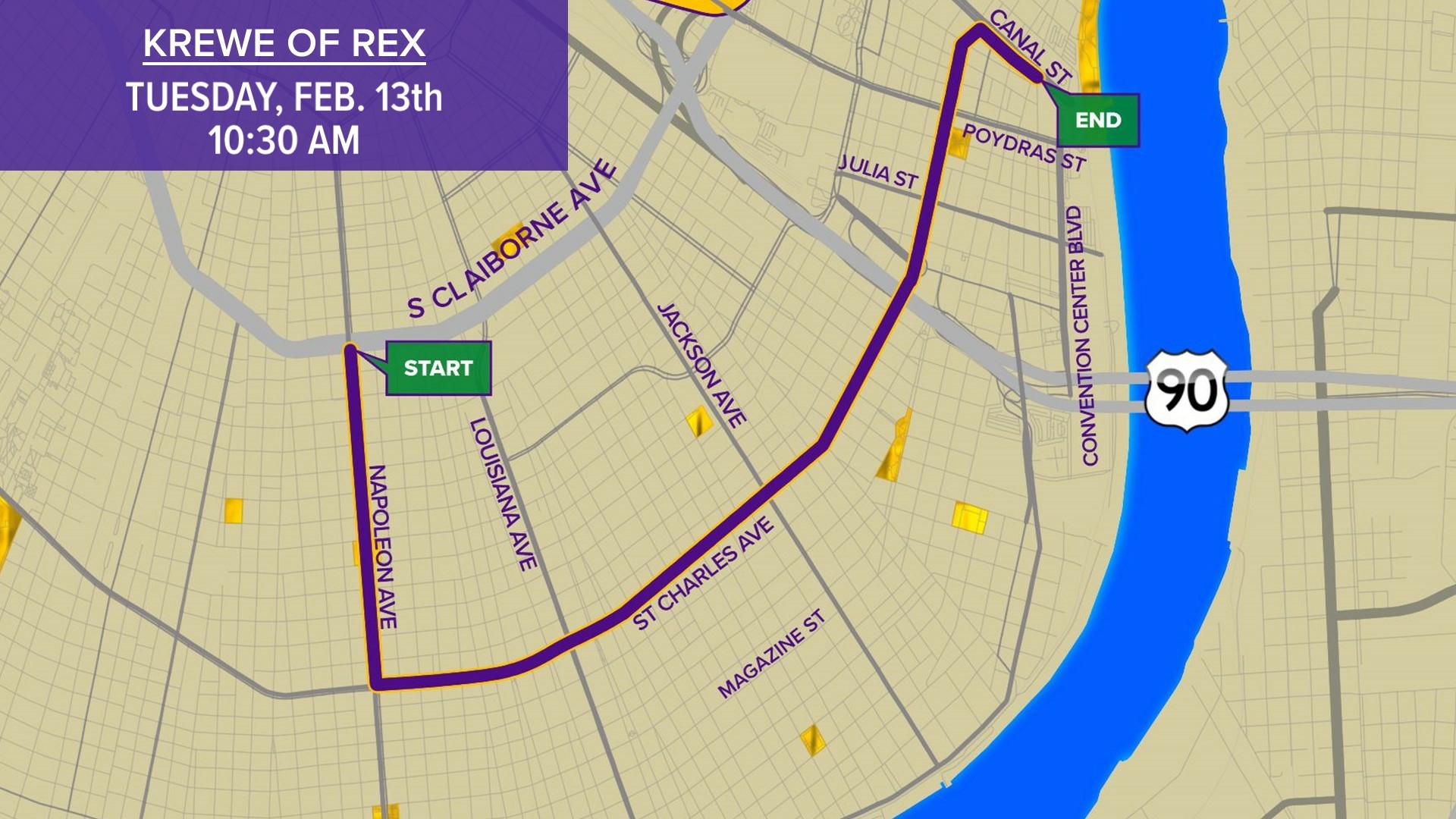 Krewe of Rex parade | wwltv.com