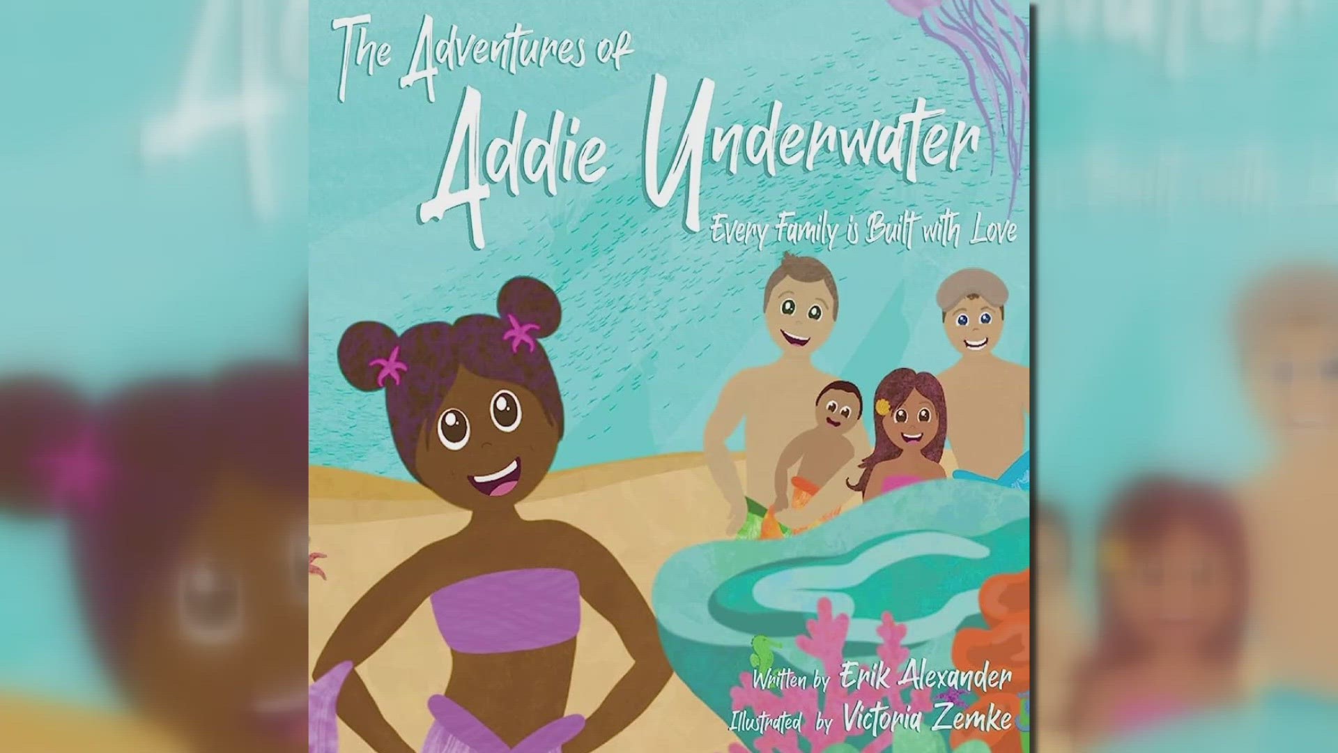 Local author Erik Alexander writes a children's book the for Aquarium ...