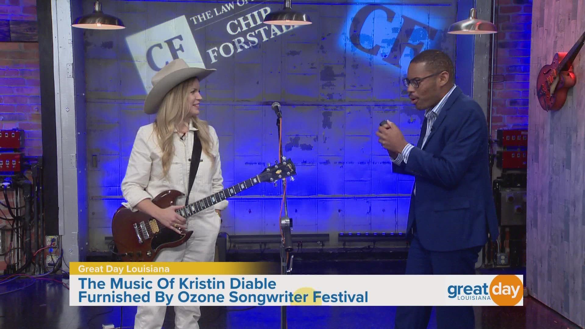 Musician Kristin Diable Part 1 | wwltv.com