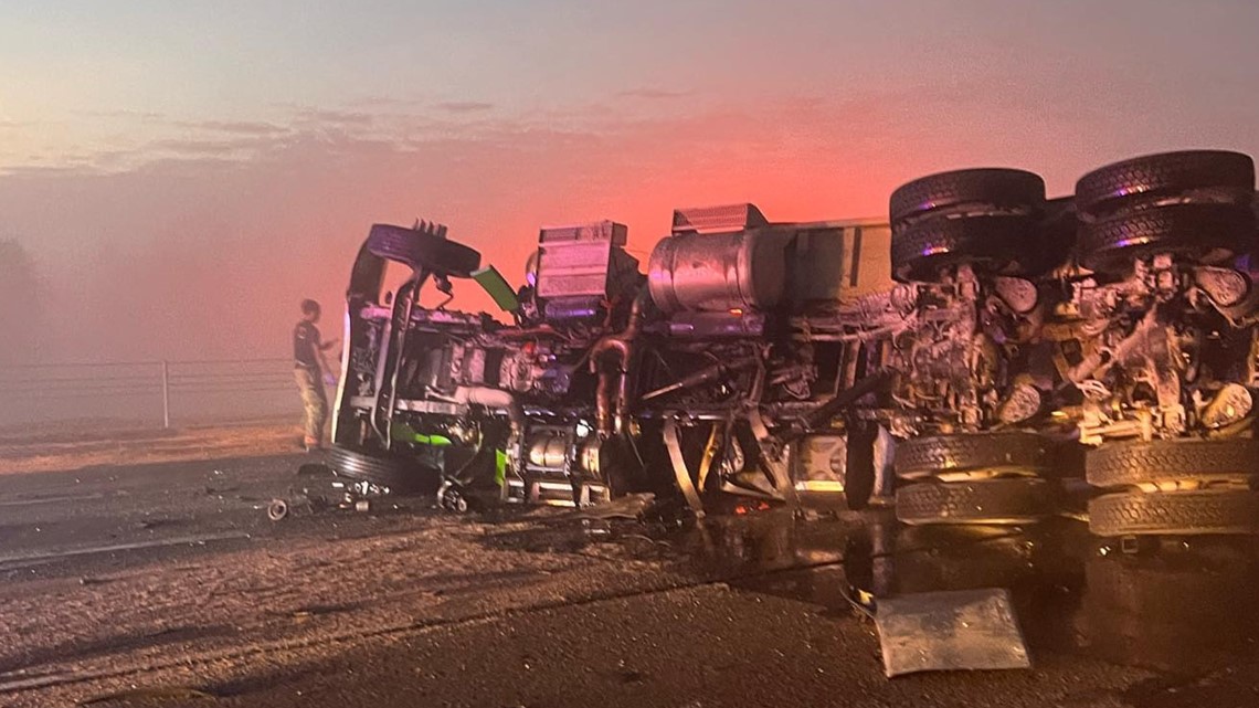 One dead, at least 8 injured in fatal multi-vehicle crash on I-10 ...