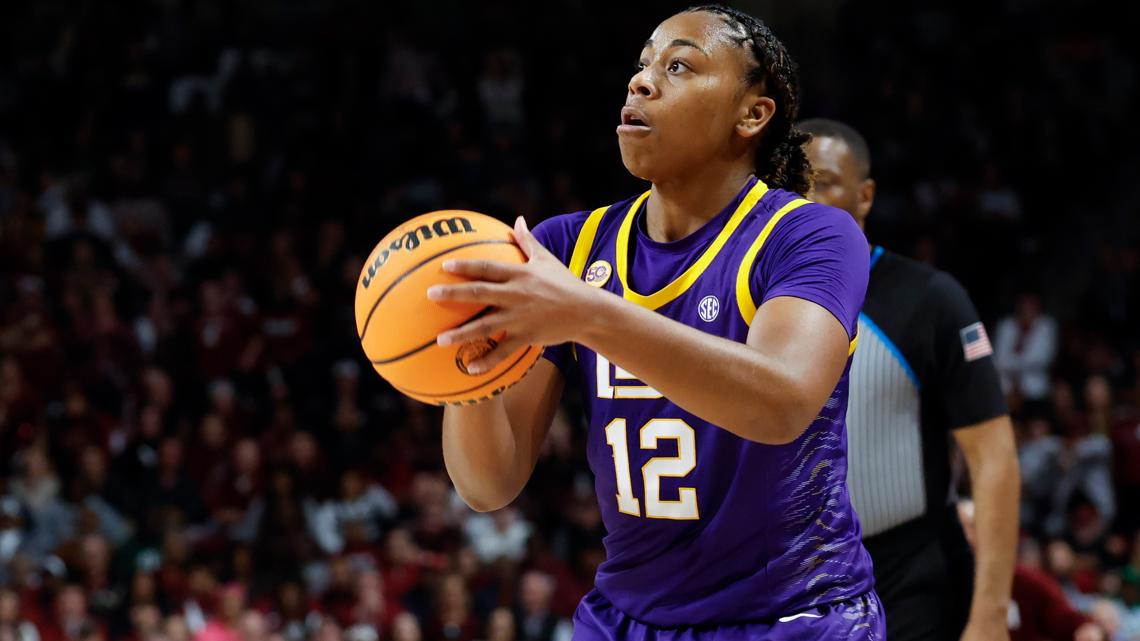 Mikaylah Williams scores 37 points to help No. 7 LSU outlast No. 13 ...