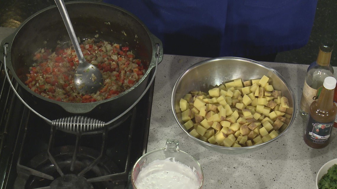 Recipe: Chef Kevin's Jamaican Curried Chicken & Thai Chicken Coconut ...