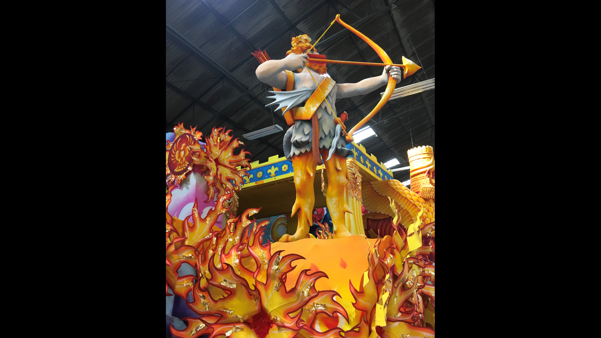 Sneak a peek inside the Rex float den | wwltv.com