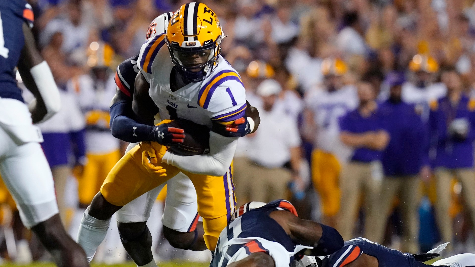 Louisiana drops gambling charges against Patriots WR Kayshon Bout ...