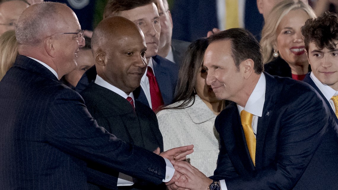 Louisiana Gov. Jeff Landry officially takes office, as GOP-dominated ...