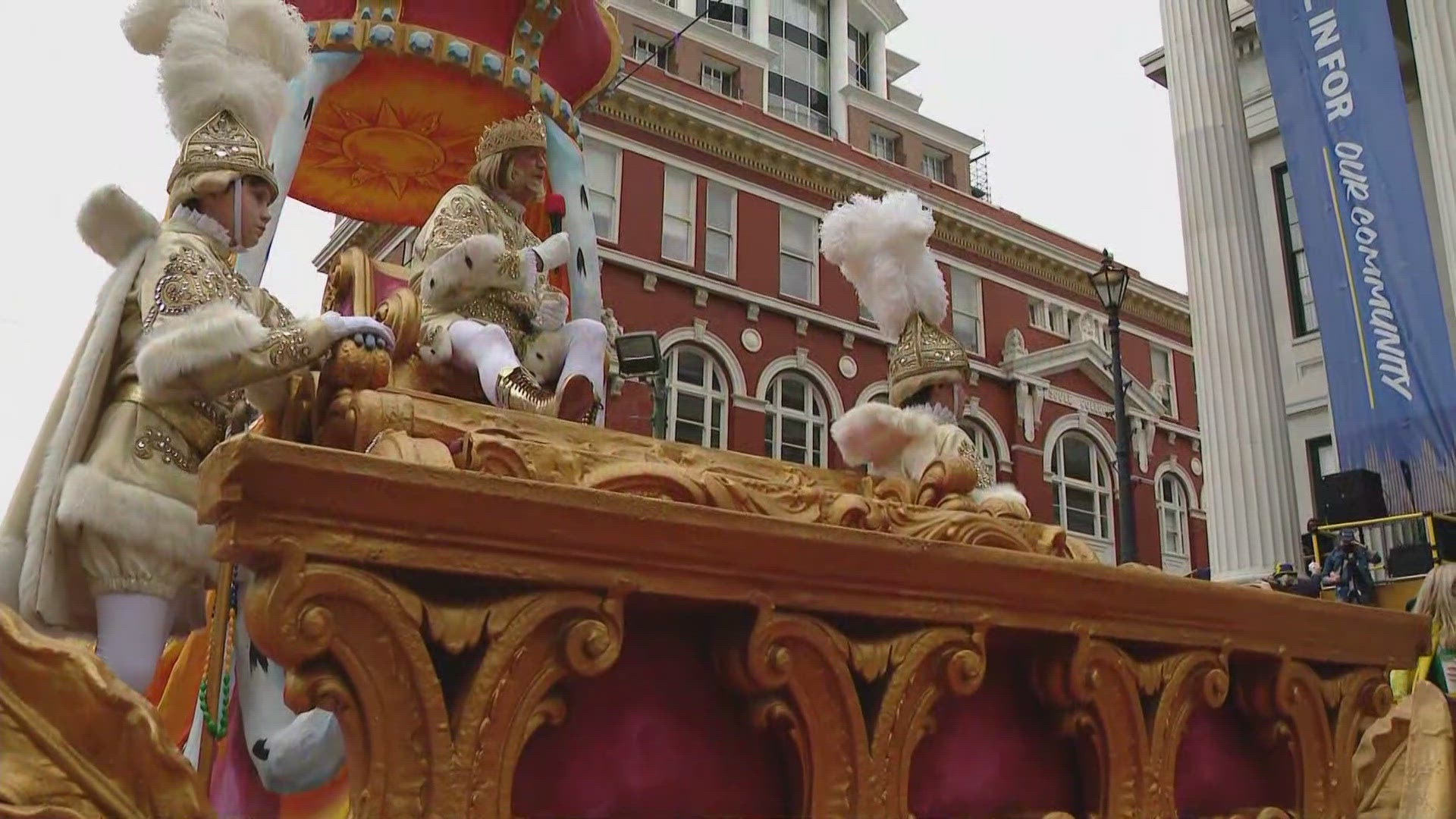 Rex: King of Carnival raises a glass to Mayor Helena Moreno | wwltv.com