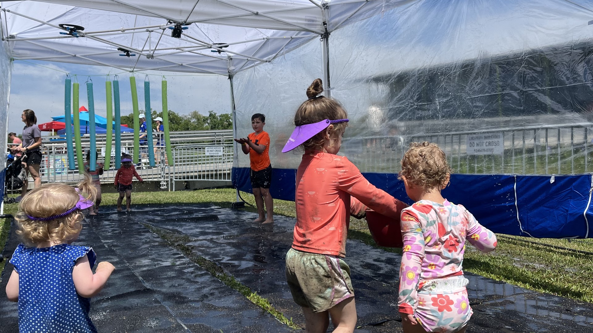 Kids got muddy at Louisiana Children's Museum Mud Fest | wwltv.com