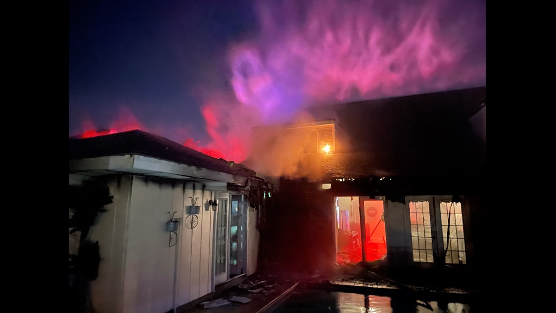 Photos: Firefighters battle house fire in Eden Isles | wwltv.com