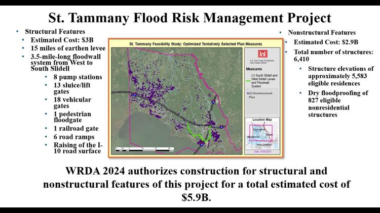 Massive project aims to shield St. Tammany from floods | wwltv.com