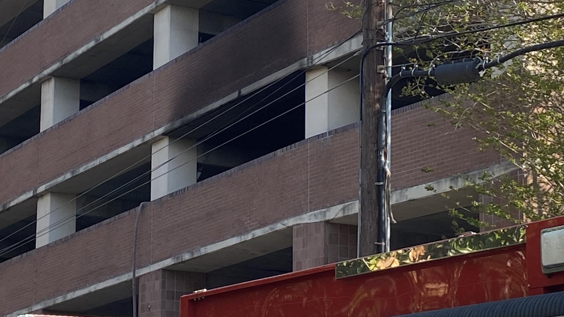 Parking garage fire prompts evacuation at Touro hospital; No injuries ...
