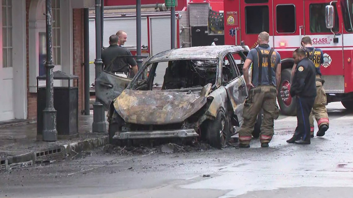 NOFD crews responding to a fire near the intersection of Conti and ...