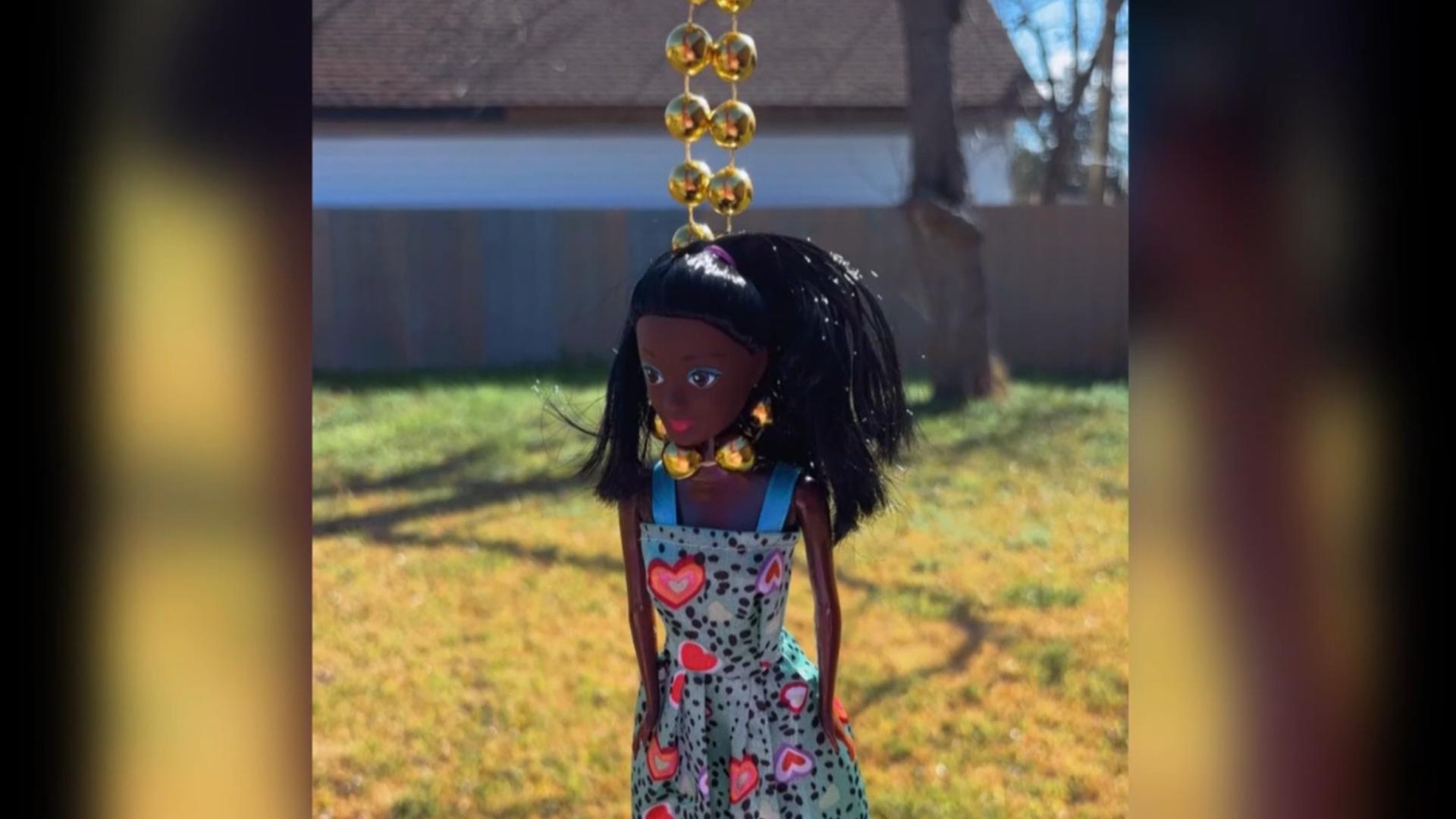 Mother speaks out after daughter catches Black doll with beads around ...