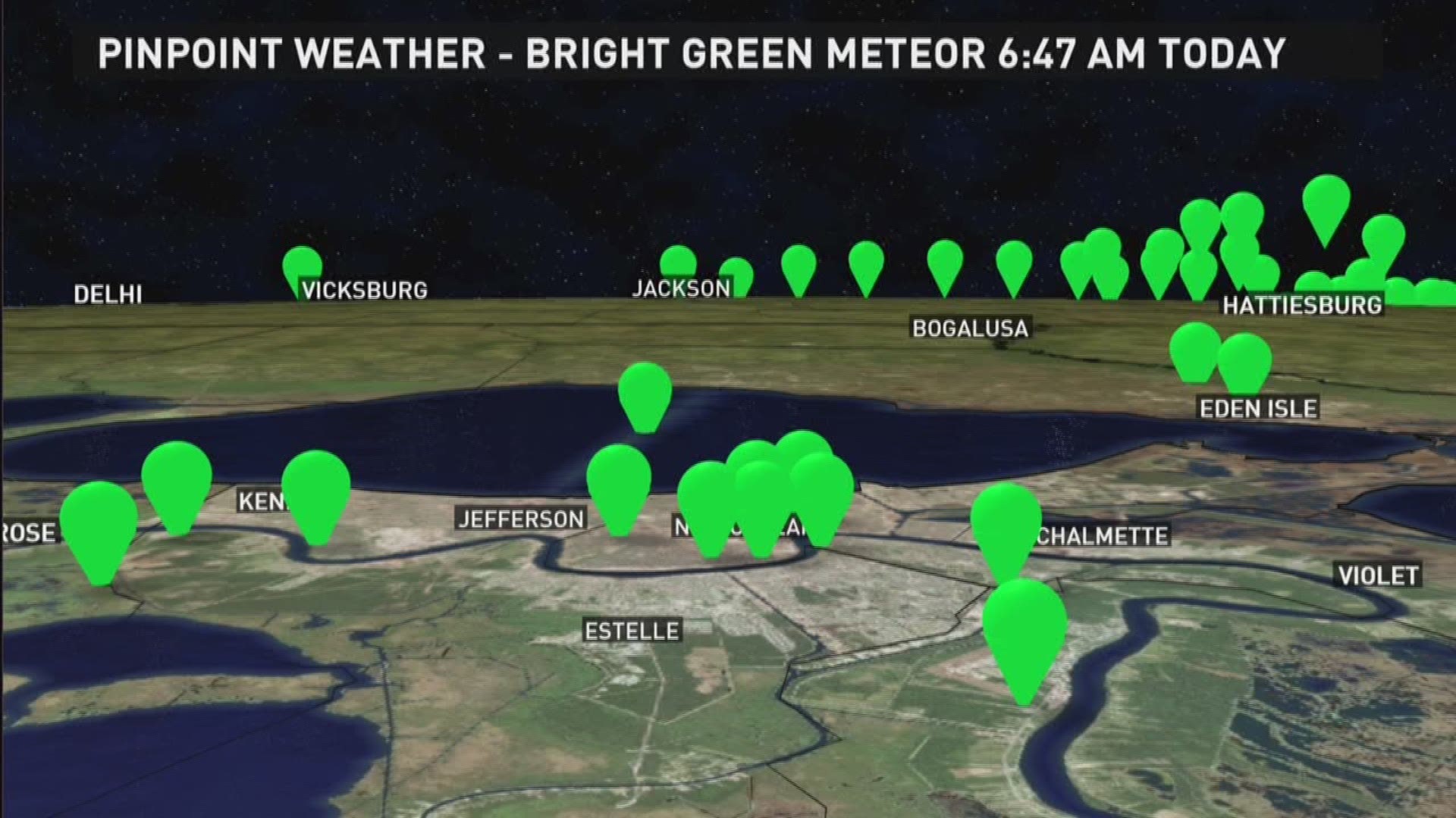 The truth is out there: NASA explains 'fireball' in Louisiana sky ...