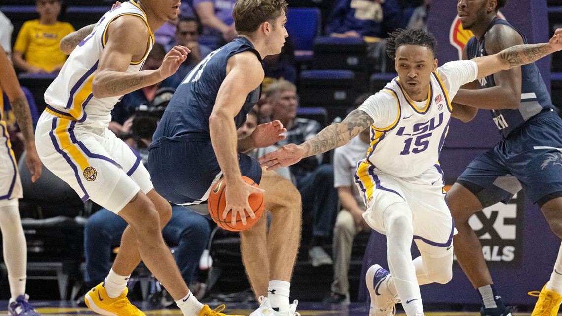 Will Baker and Jordan Wright combine for 33 points to lead LSU to 75-63 ...