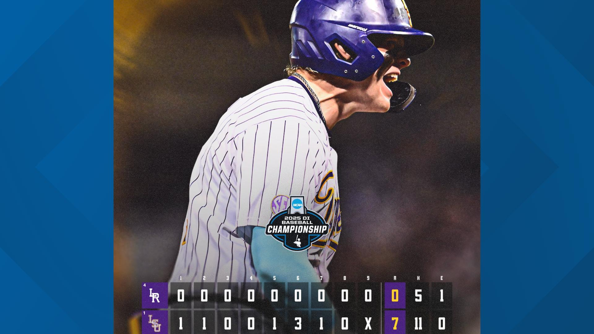 LSU falls to Little Rock; Game 7 set | wwltv.com