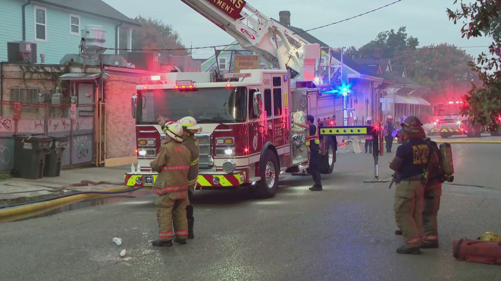 Firefighters battle two-alarm fire involving Airbnb and day care center near St. Roch, NOFD says ...