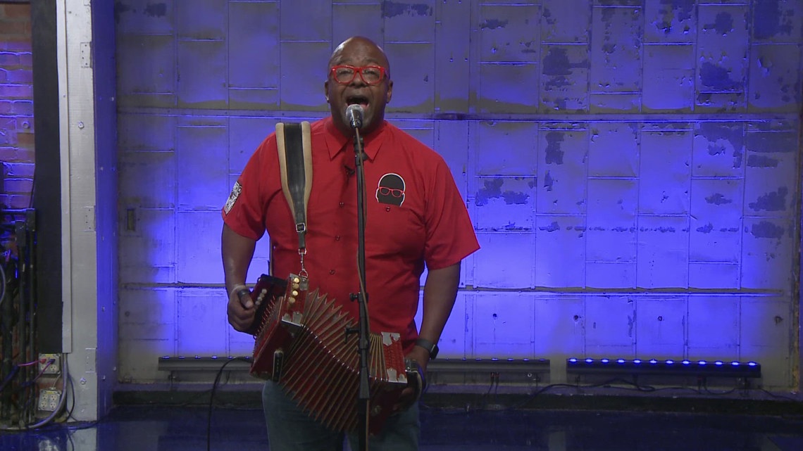 Sean Ardoin Performing at Dat Zydeco Fest | wwltv.com