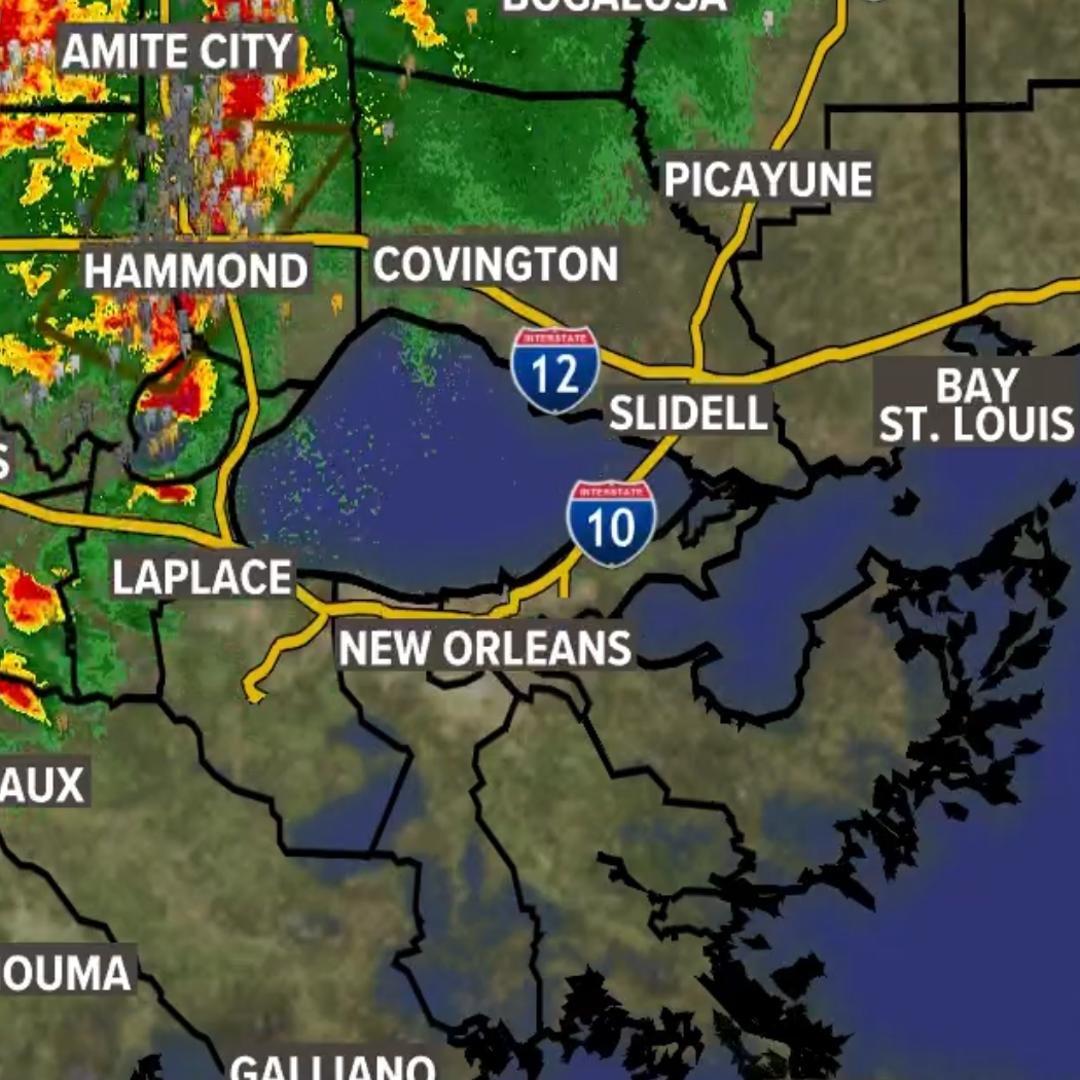 LIVE: Southeast Louisiana Weather Radar | Flood Threat & Storm Updates ...