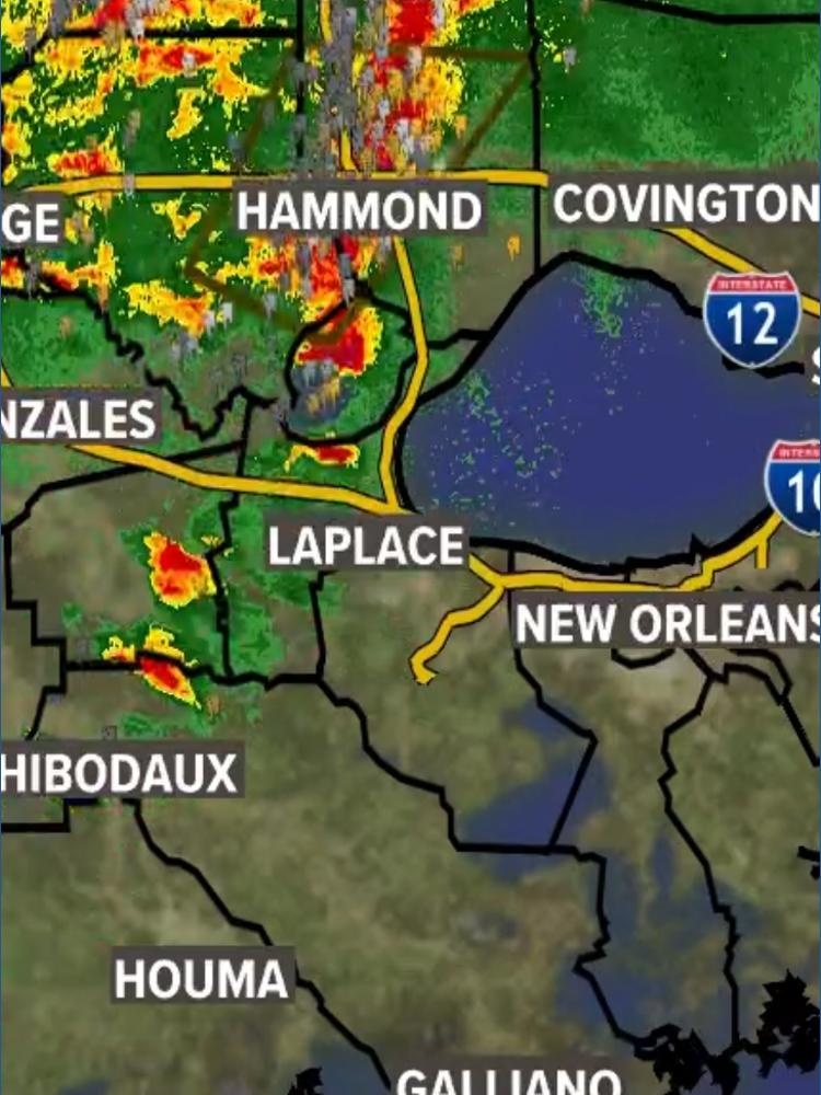 LIVE: Southeast Louisiana Weather Radar | Flood Threat & Storm Updates ...