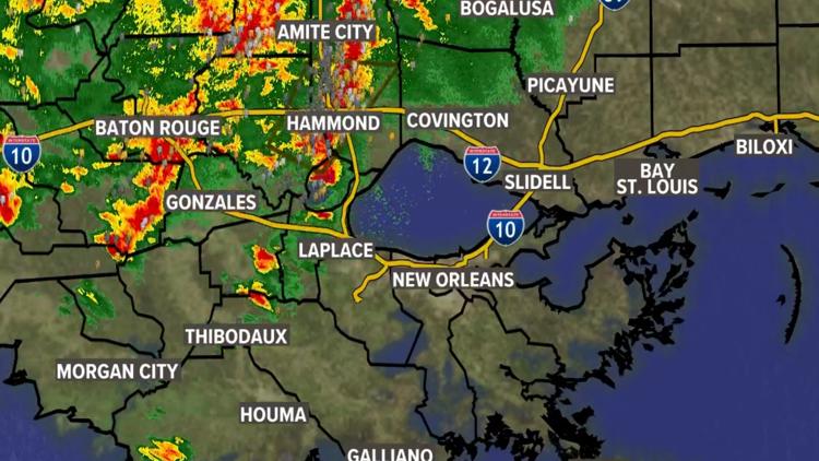 LIVE: Southeast Louisiana Weather Radar | Flood Threat & Storm Updates ...