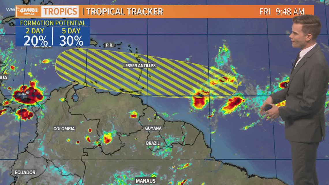 Tropical Weather Update: Watching developments in the Atlantic | wwltv.com