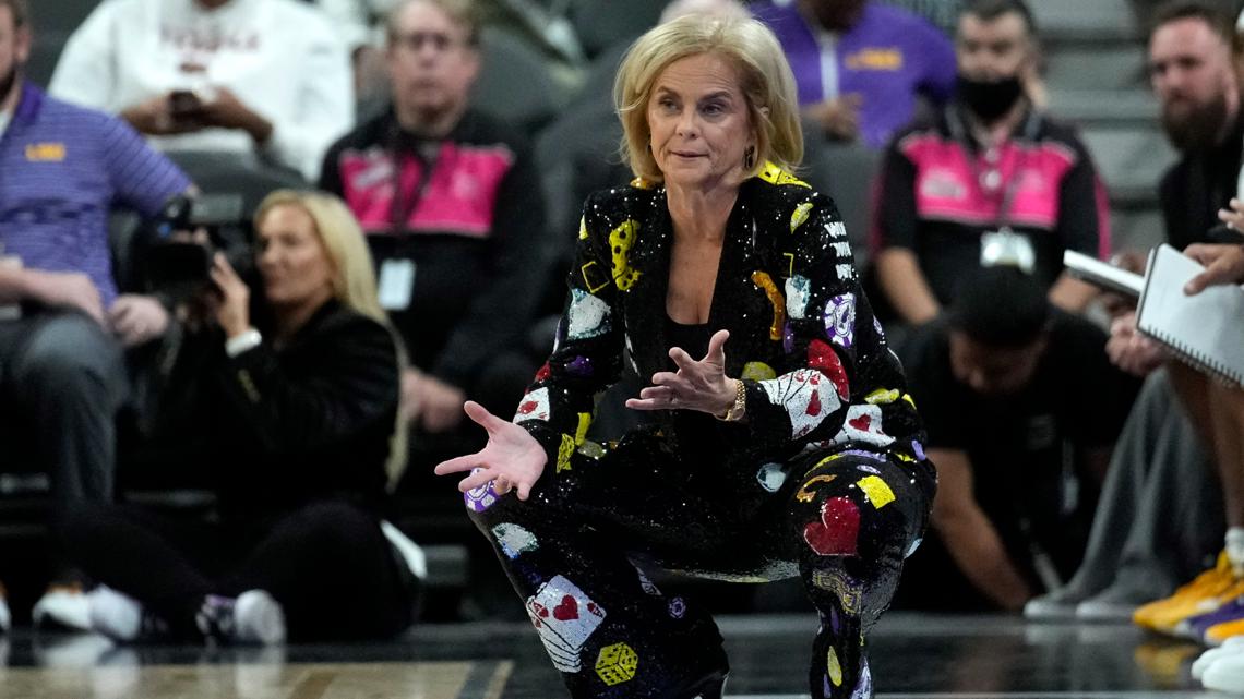 Mulkey Fashion | See the wild outfit LSU Head Coach Kim Mulkey wore ...