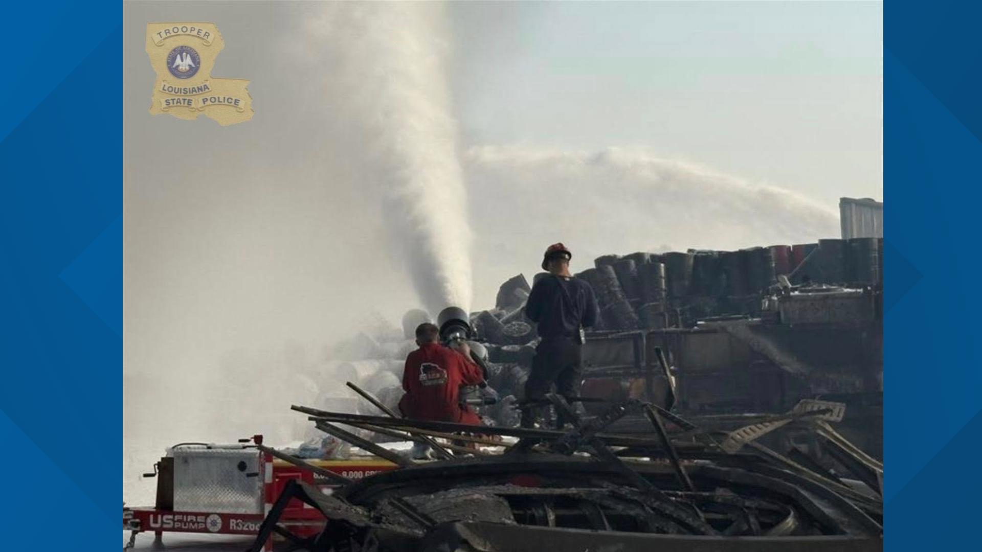 Massive fire at Smitty's Supply prompts evacuation in Tangipahoa ...