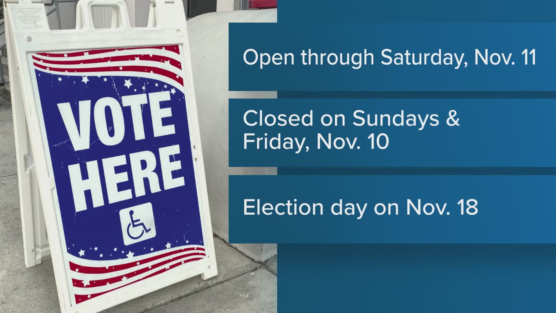 Early voting is now open for state elections | wwltv.com