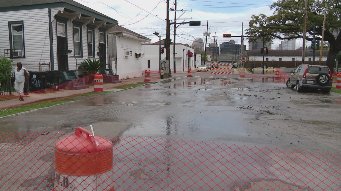 Sewerage and Water Board addressing Central City water main break ...