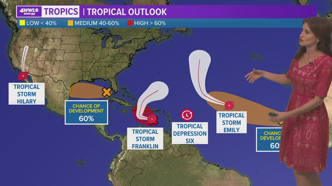Sunday evening tropical update: Several areas in Atlantic and one soon ...