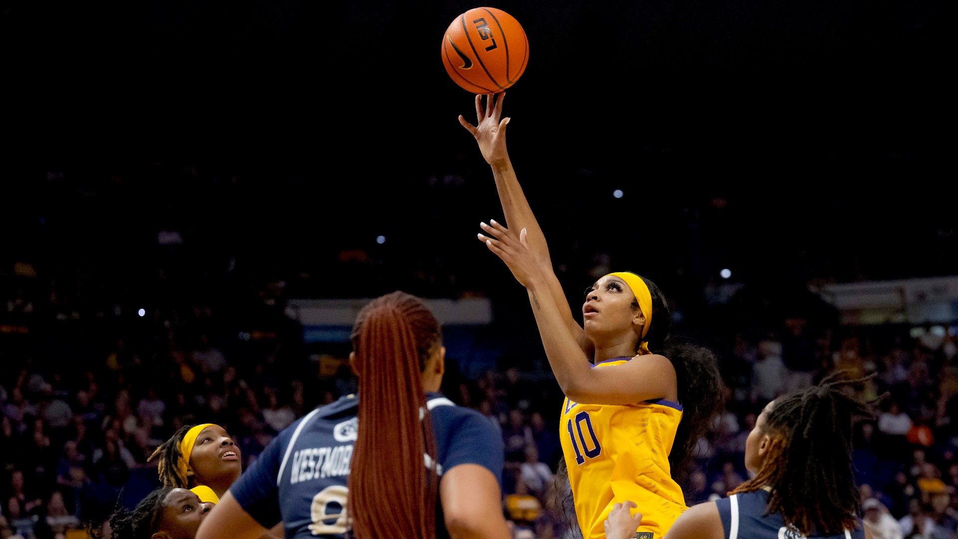 Reese's 28 points, 14 rebounds get No. 1 LSU in the win column with 112 ...