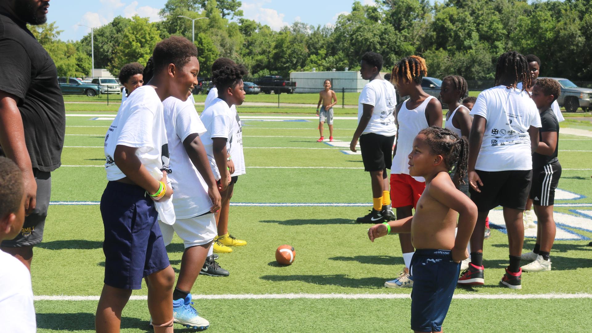 Football camp empowers student athletes and provides resources for a ...