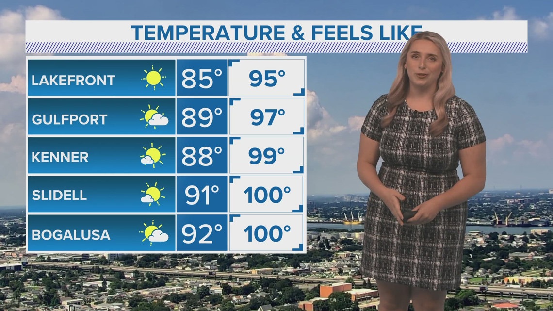 New Orleans Weather: Hot and mostly dry to end the summer season ...