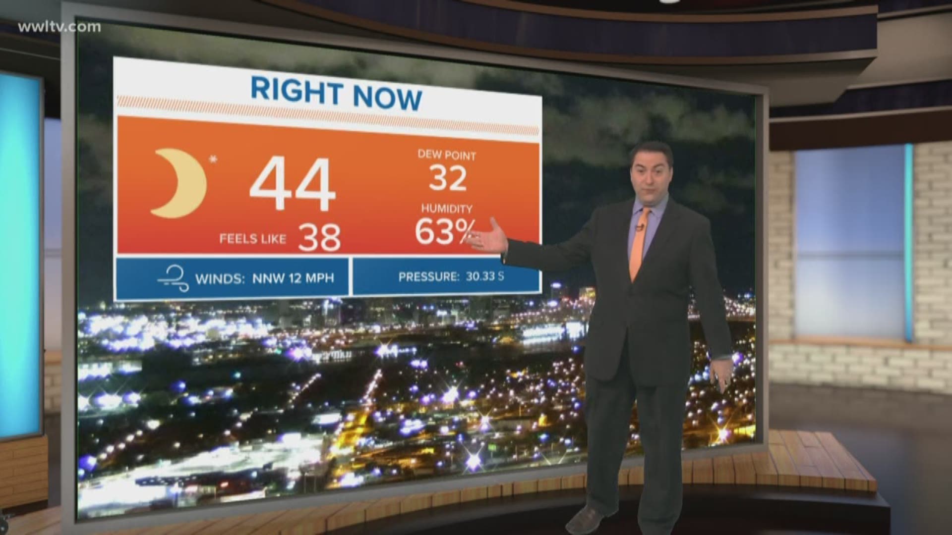 Cold and windy Thursday morning into Friday | wwltv.com