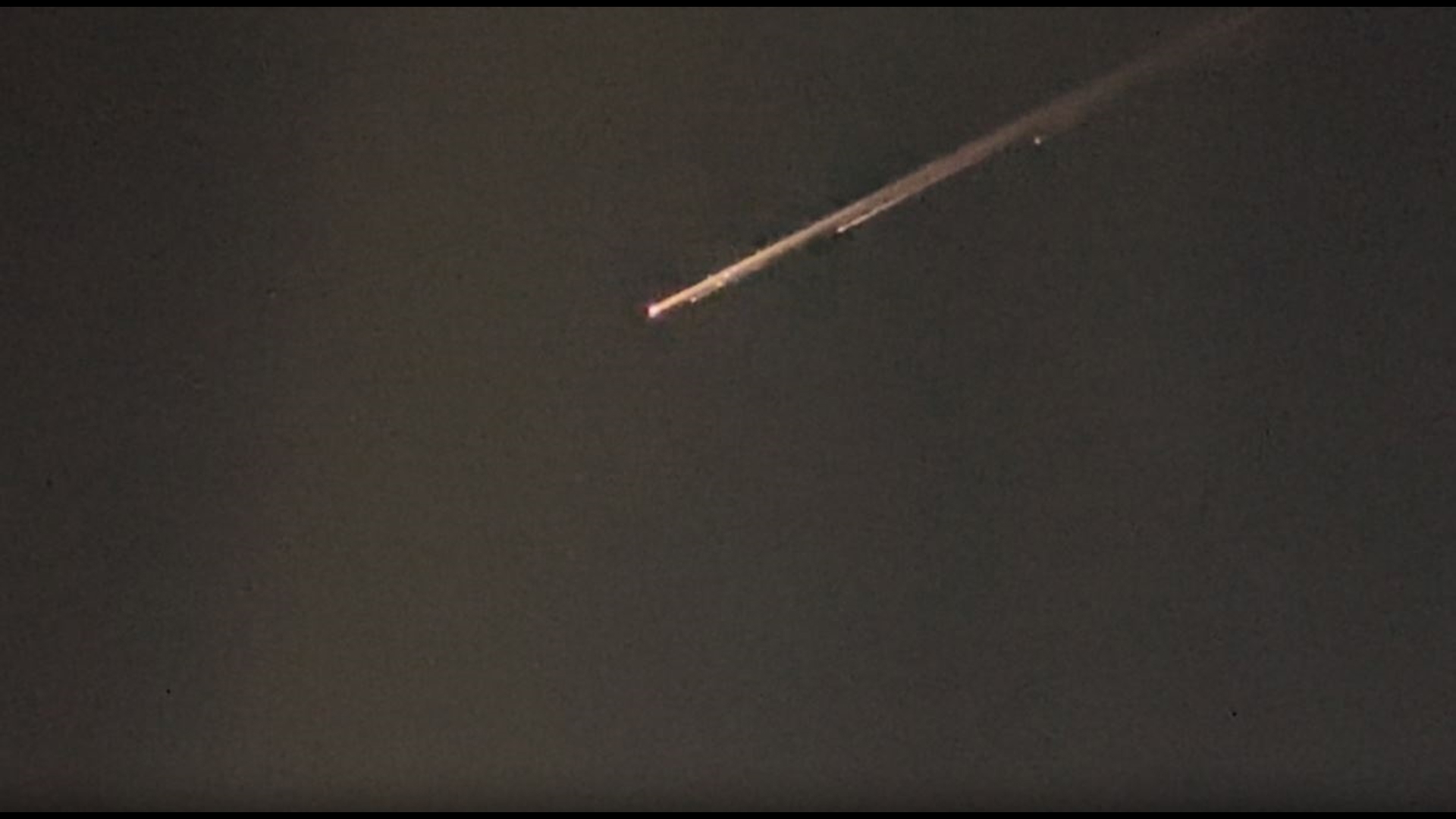 Burning object falling from the sky | wwltv.com