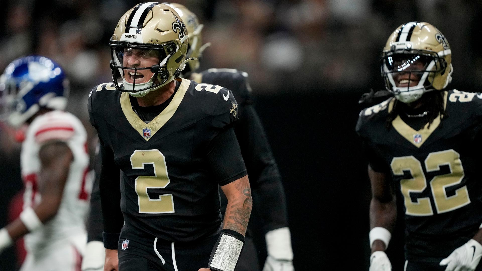 Saints get win No. 1 | Big plays secure a 26–14 victory over the Giants ...
