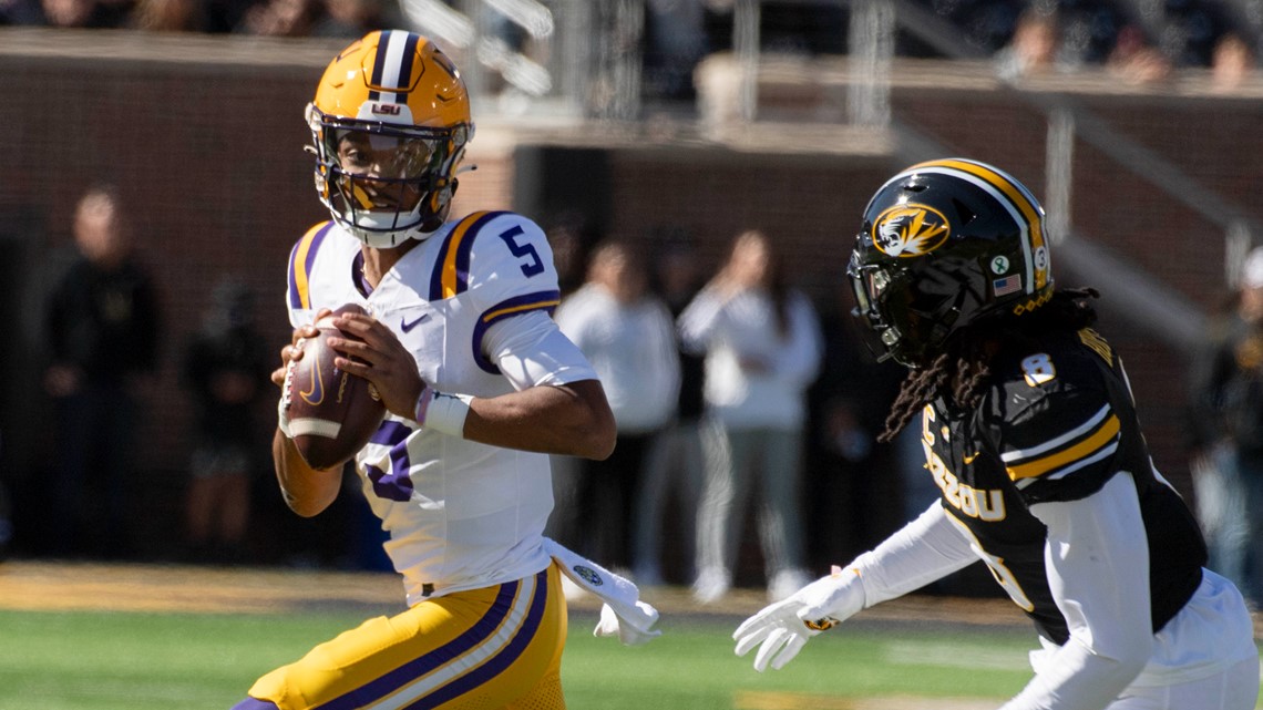 LSU's Jayden Daniels earns third SEC Player of the Week honor | wwltv.com LSU's Jayden Daniels earns third SEC Player of the Week honor | wwltv.com