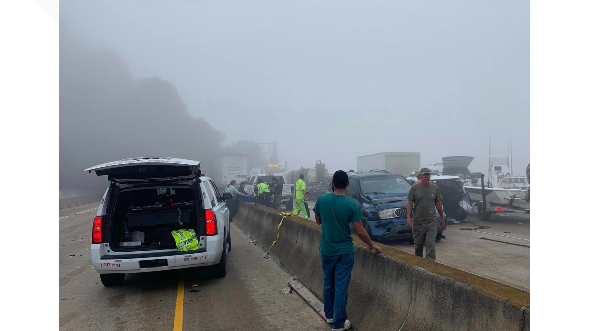 7 dead, 63 injured, 168 cars damaged in foggy crash on I-55 | wwltv.com