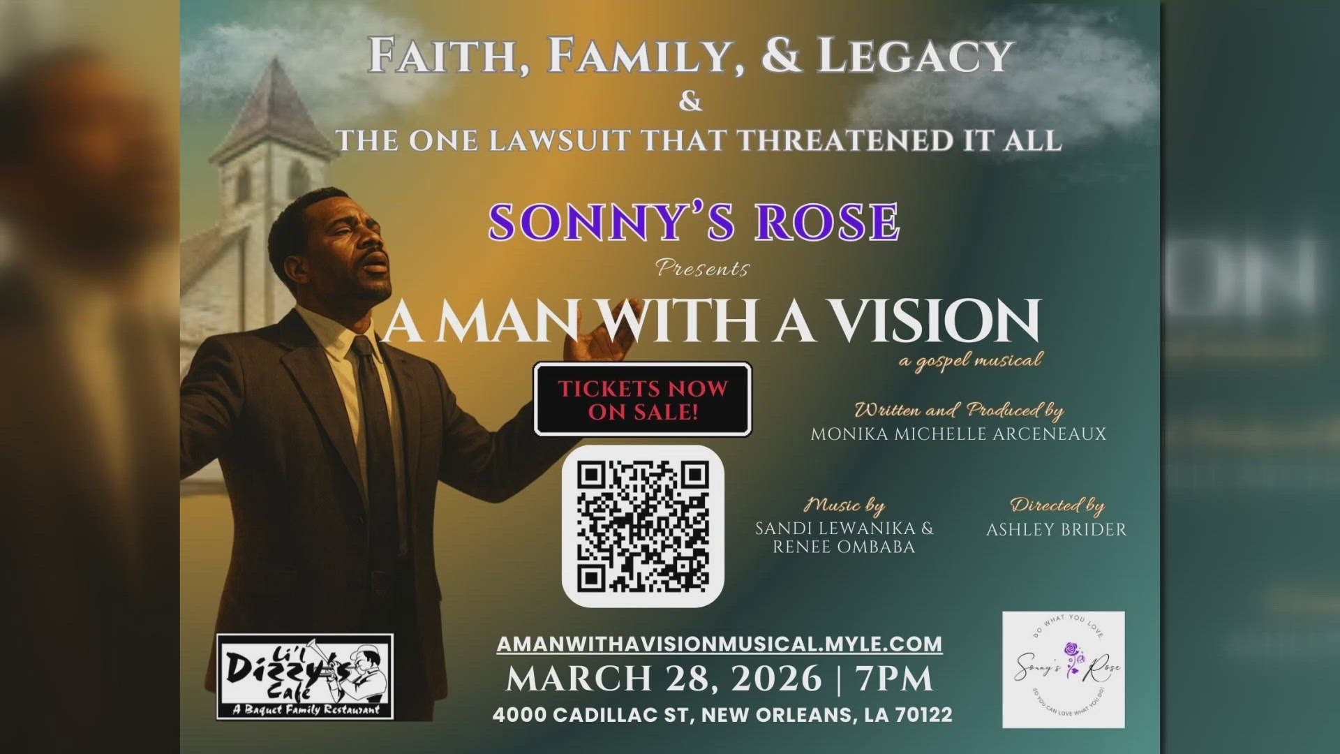 Happening this week | A Man With a Vision Musical | wwltv.com